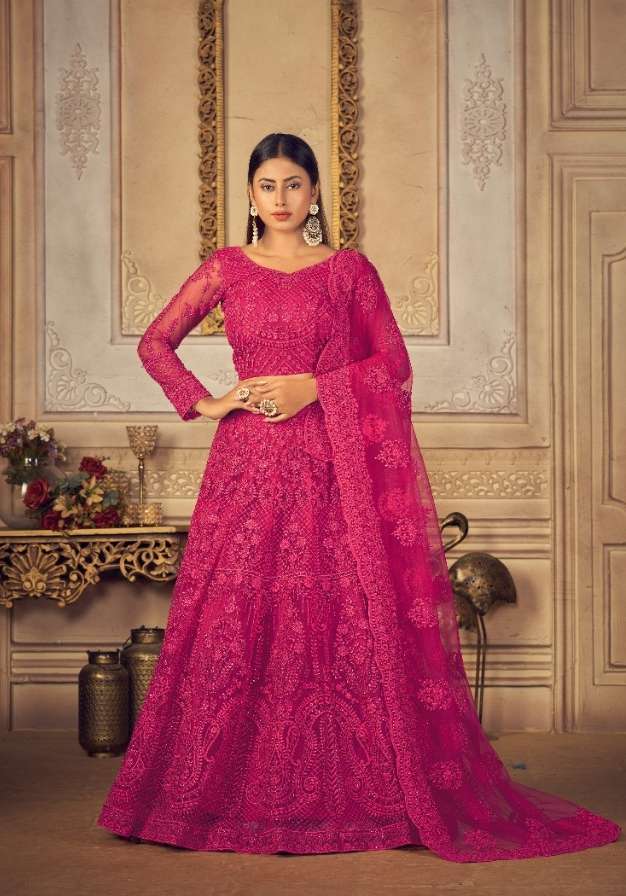 VOUCH OFFICIAL vol - 1 BRIDAL INSEMBLE PREMIUM WEDDING Lehenga choli ...
