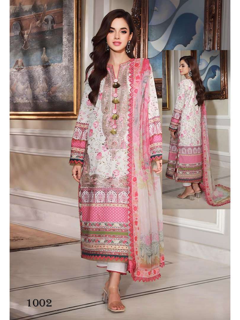 Dress Materials Wholesale : Unstitch and Print Dress Provide by Kapdathread.com