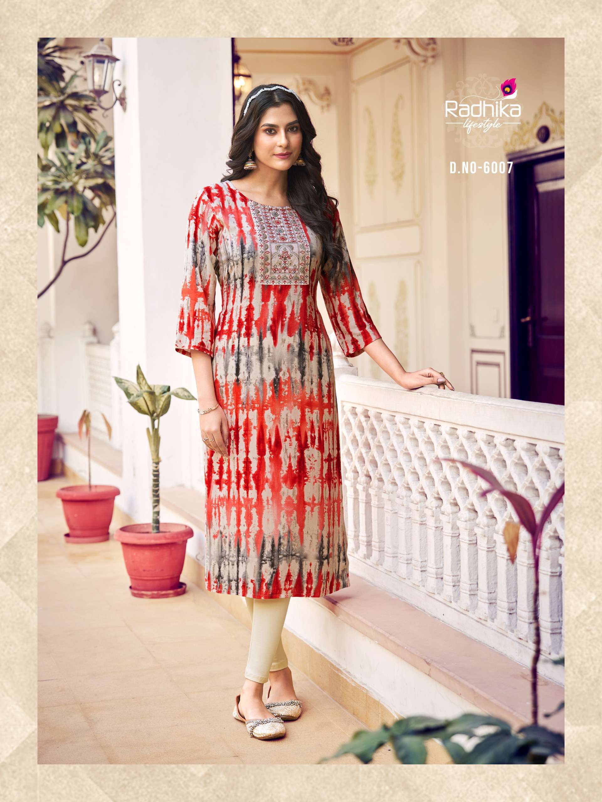 RADHIKA lifestyle PAHEL VOL 6 Kurti manufacturers in India