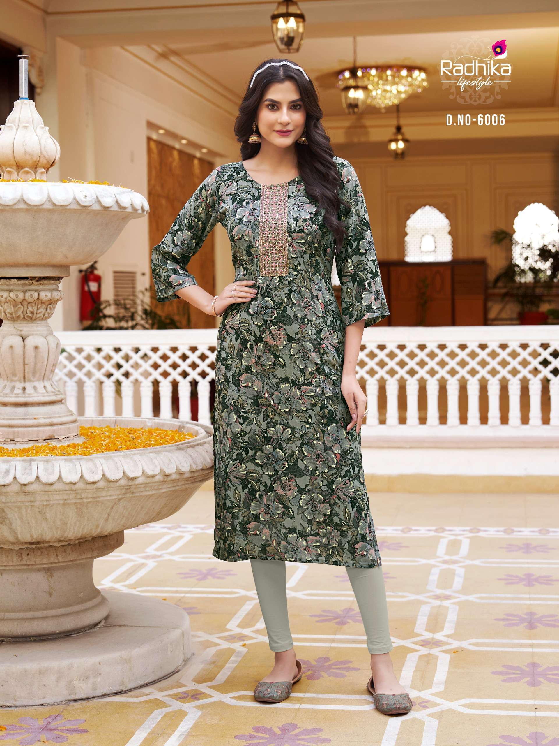 RADHIKA lifestyle PAHEL VOL 6 Kurti manufacturers in India