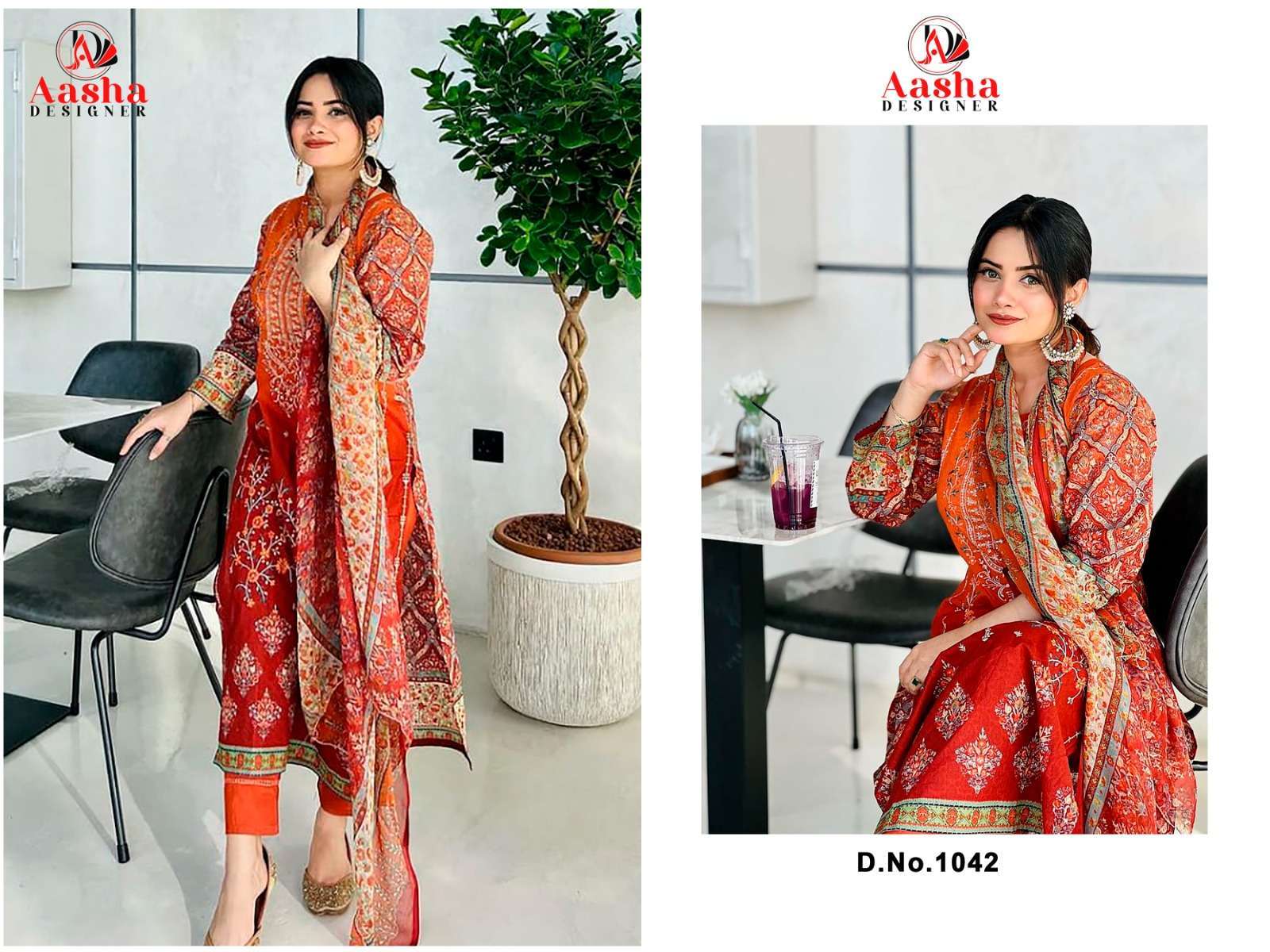 Aasha Harsha Vol 4 Cotton Dupatta Pakistani Bridal Suits in Bangalore