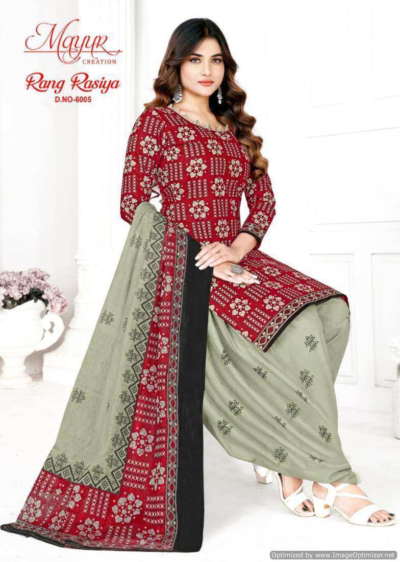 Mayur Rang Rasia Vol-6 Dress material wholesale shops