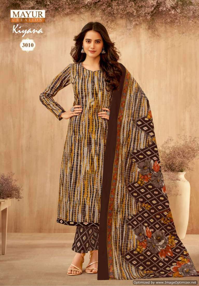 Mayur Kiyana Vol-3 Dress Material Surat wholesale clothing