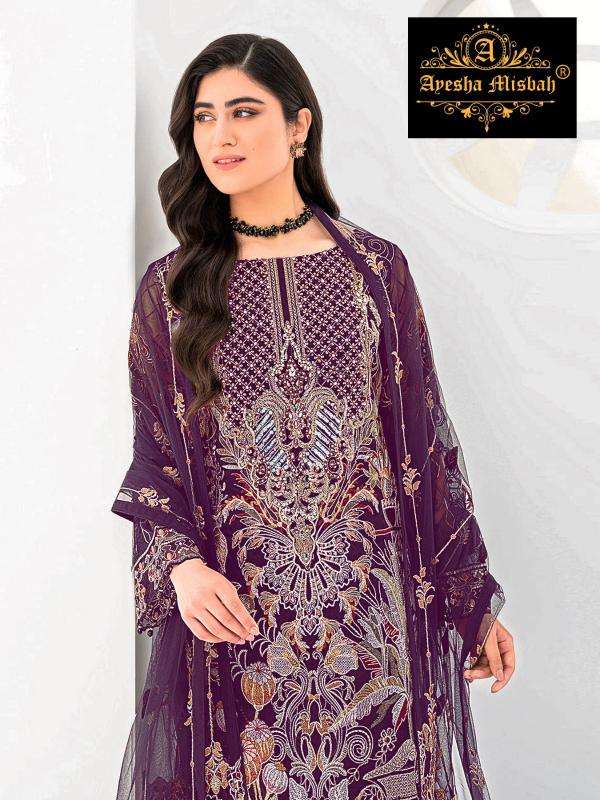 Ayesha Misbah 252 Georgette Salwar kameez supplier in Hyderabad