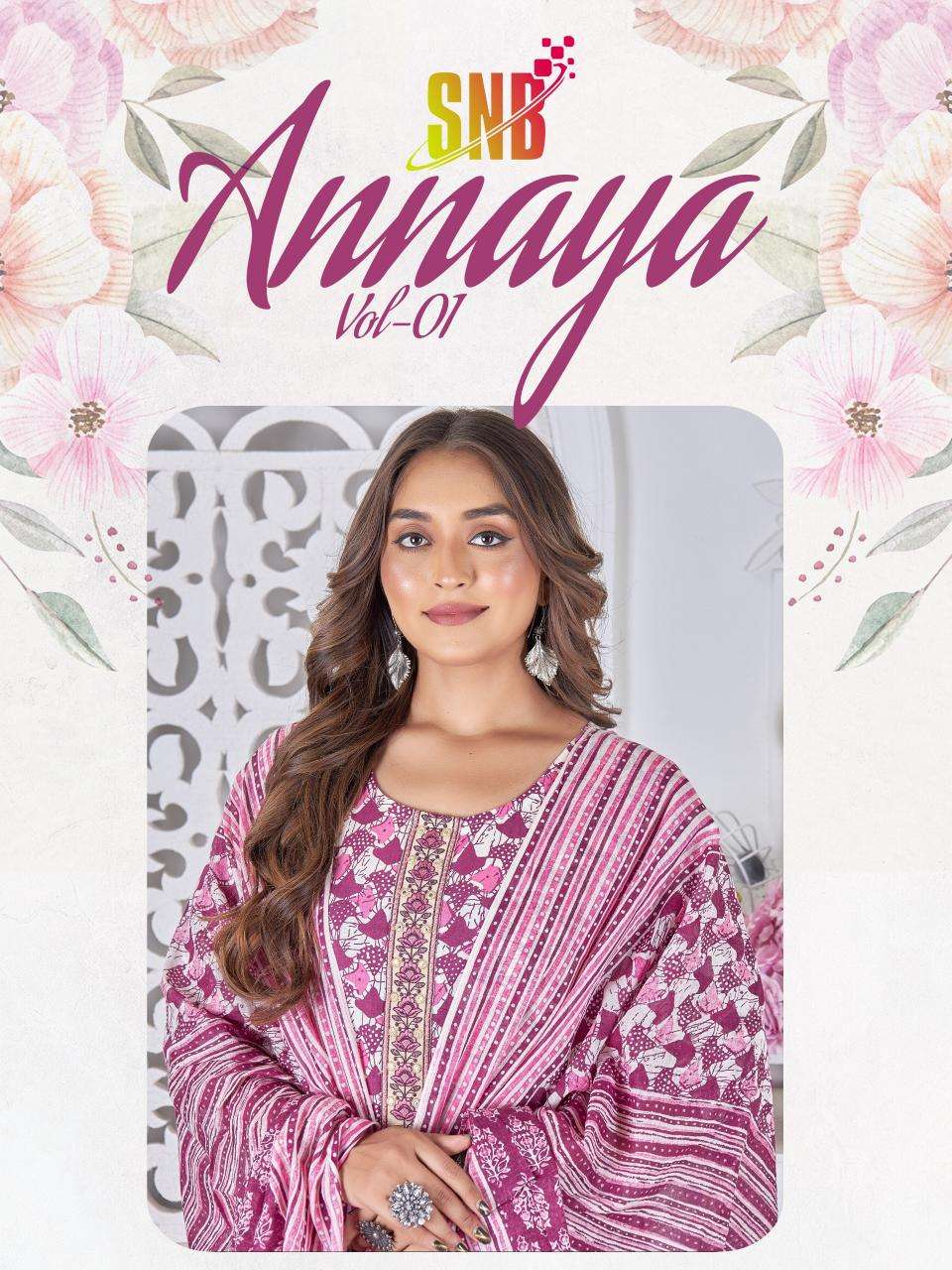 SNB ANNAYA Vol 1 Surat Kurti Distributors