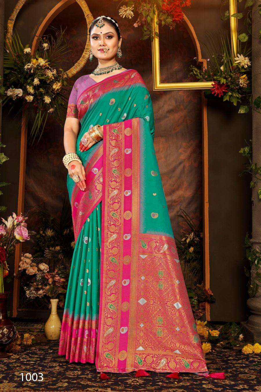 Saroj Masoom silk vol.1 Saree warehouse in Ahmedabad